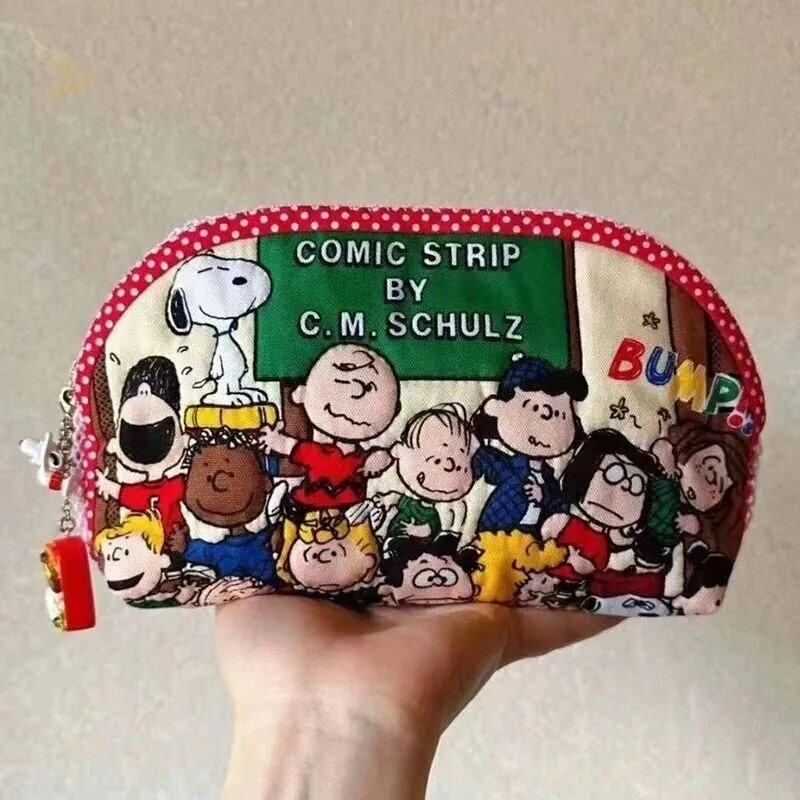 18x8x3cm, Рыжий, Пенал Для Школьных, Снупи, Snoopy