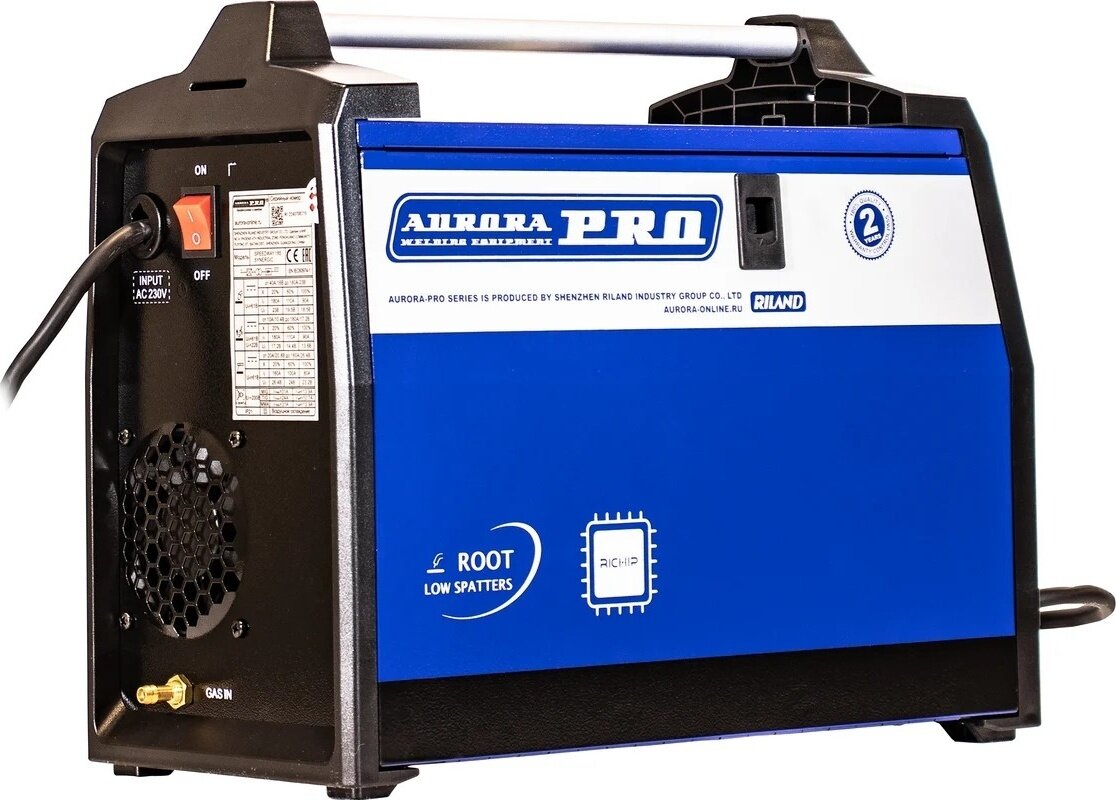 Сварочный аппарат Aurora SPEEDWAY 185 RICHIP, MMA, /MIG/MAG, 7.1 кВт