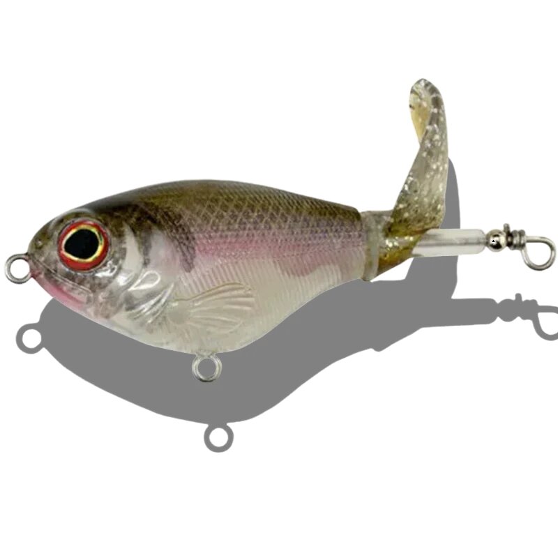 TSUYOKI Whopper Plopper, приманка, Серый, M