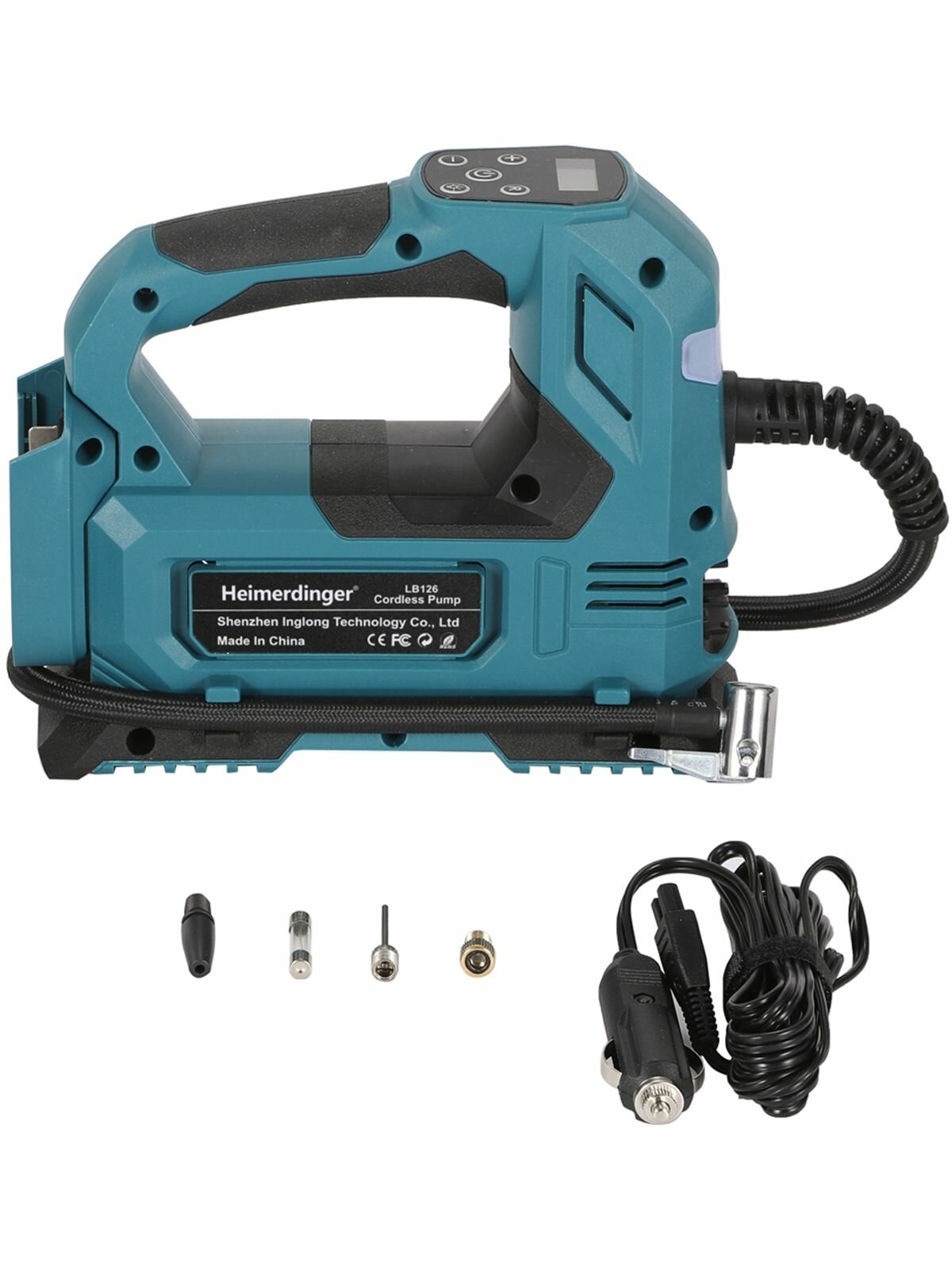 Heimerdinger LB126 Беспроводный Насос 120Вт 120psi С Прикуривателем