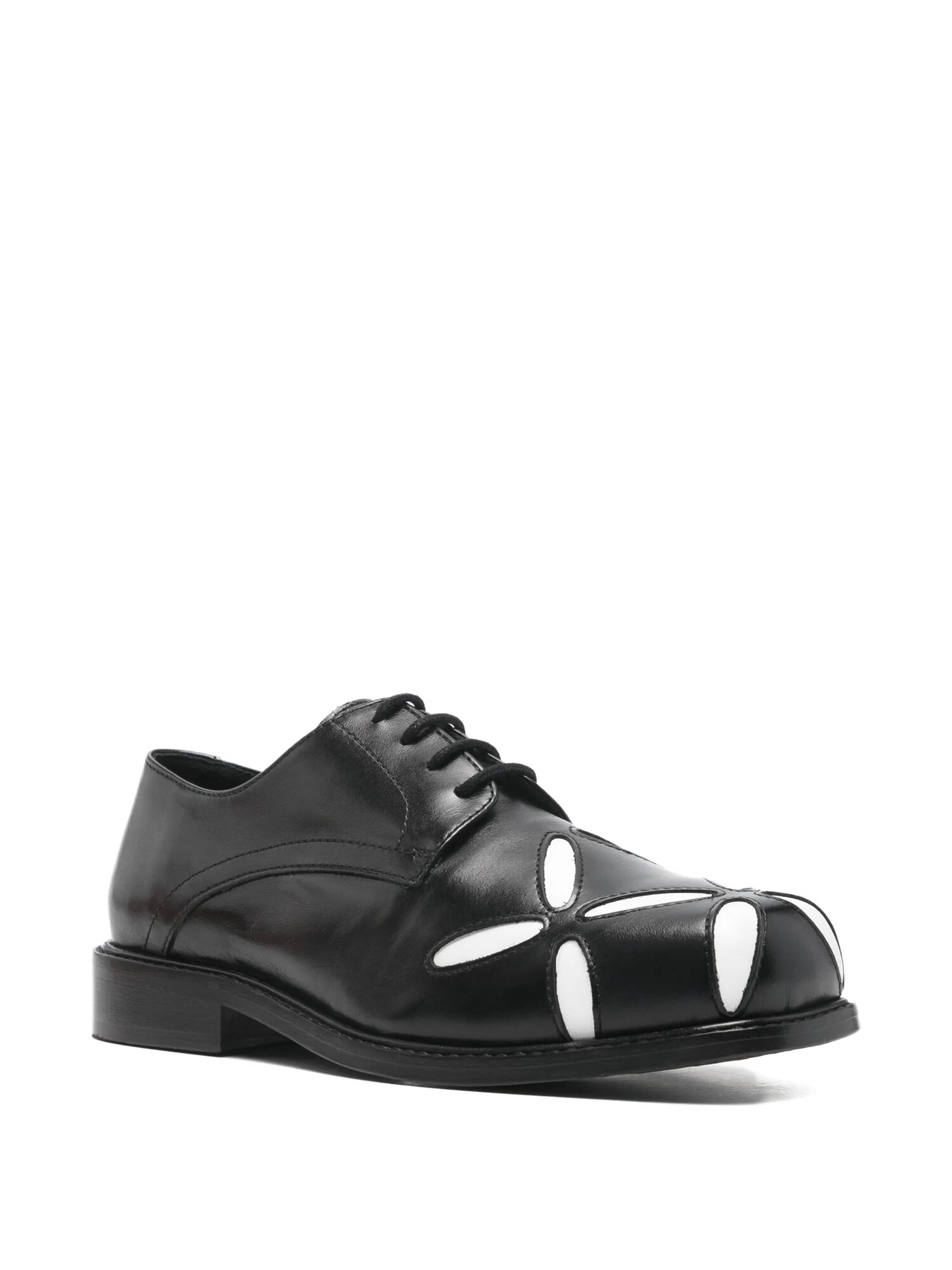 Туфли Stefan Cooke Square-toe oxford shoes, размер 38, black/black — фото 1