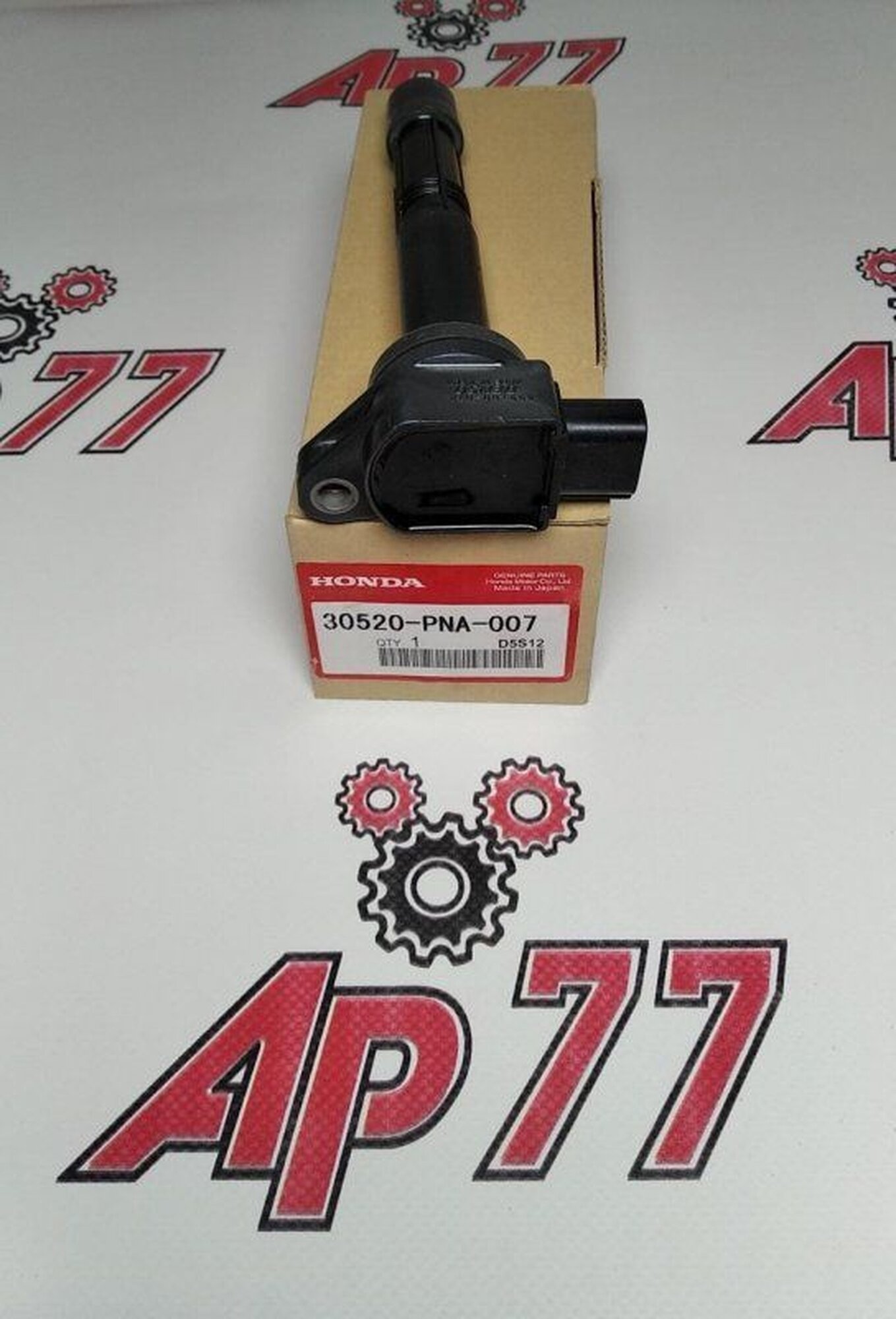 Катушка зажигания Hitachi для Honda 30520PNA007, 1 шт, черный