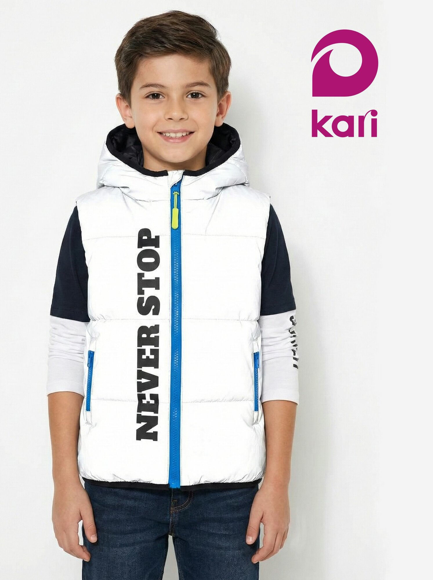 Жилет утеплённый