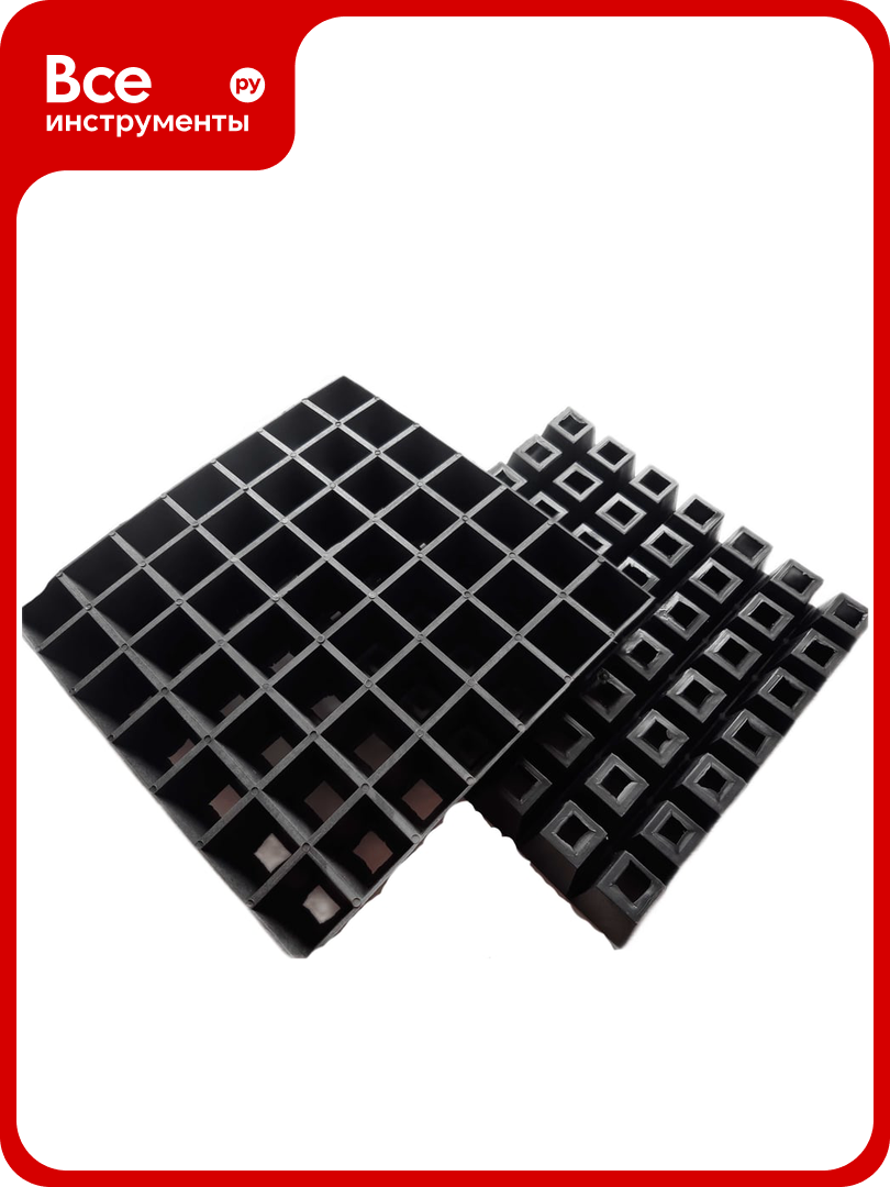 Кассета для рассады ООО Полимер-Фарм 49 ячеек 4687202467006