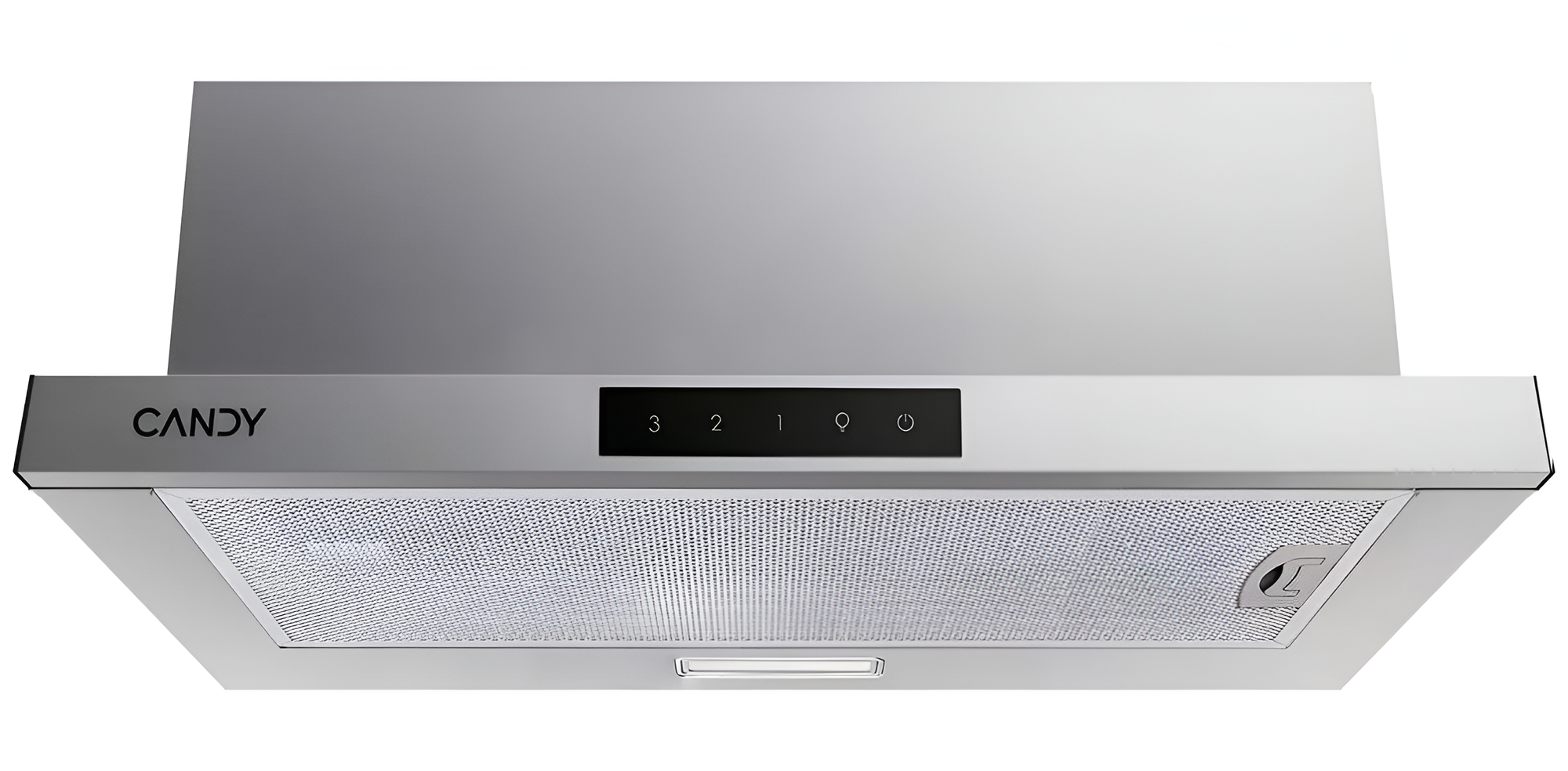 Вытяжка CANDY CVXT64SX, встраиваемая, 600 м³/час, цвет серебристый