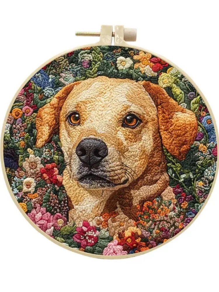 Вышивка гладью набор