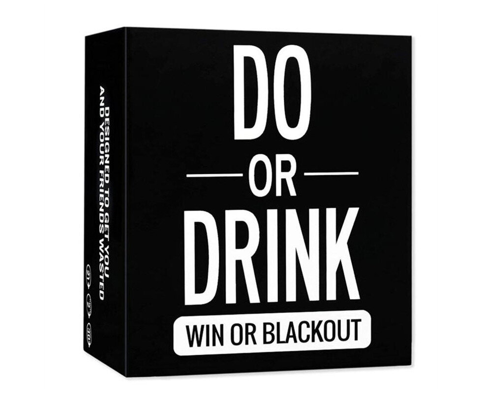 Настольная карточная игра Do or Drink, 350 карточек, размер 13*13*6 см, для вечеринок, походов, дней рождения, корпоративов, вечеров игр