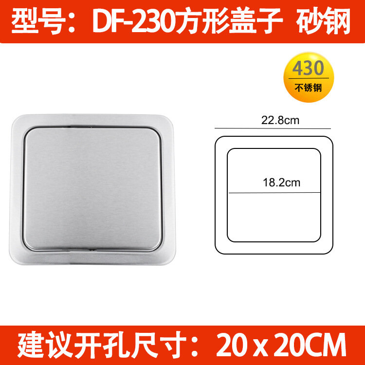 Встраиваемая крышка для столешницы, крышка для мусорного ведра из нержавеющей стали, поворотная крышка, откидная крышка, инструмент для кухонной раковины, скрытая установка