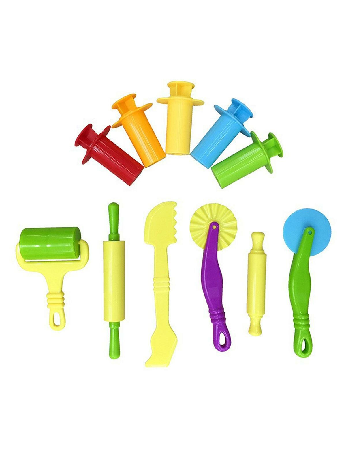 Удобный набор форм из пластиковой глины для обучения детей различным темам