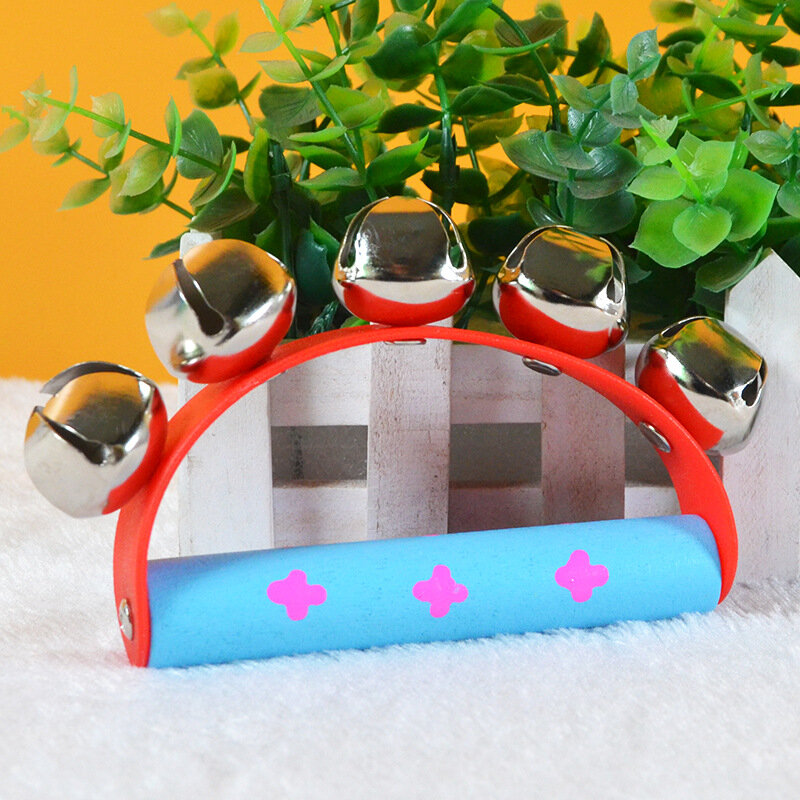 Детский бубен для детского сада, ручной развлекательный бубен, колокольчик для учителя, детский бубен для раннего развития