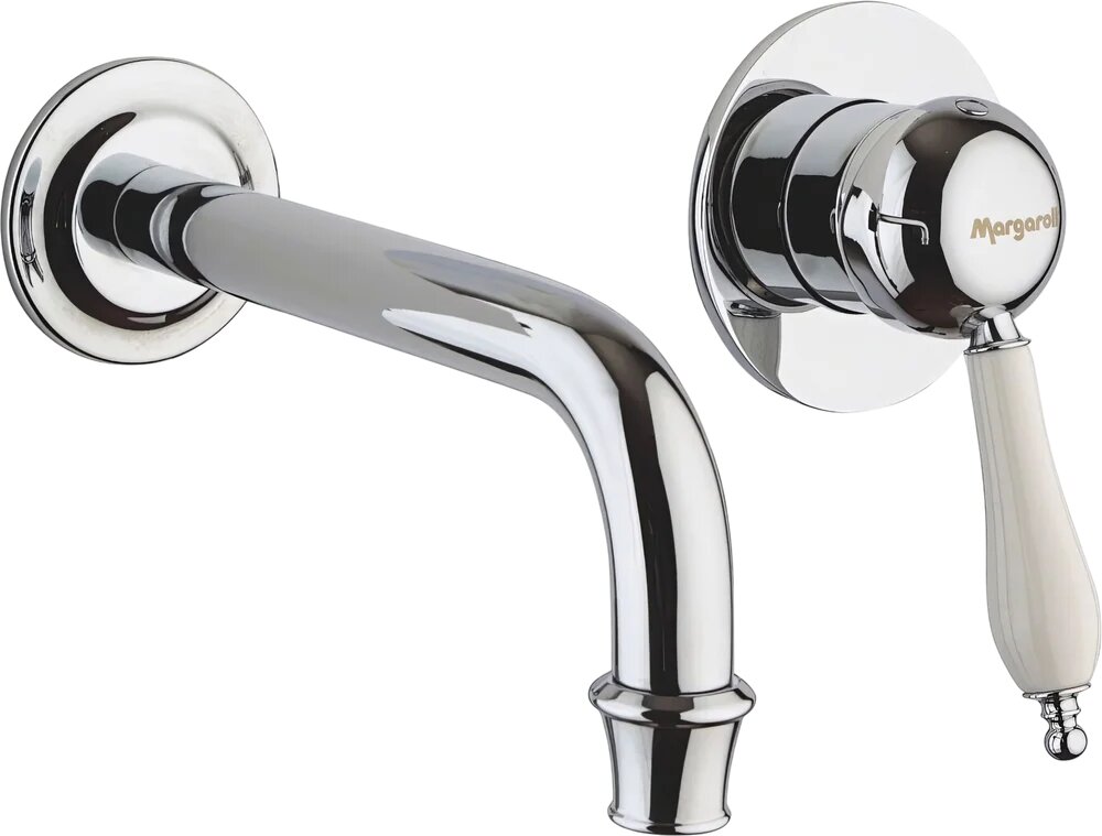 Смеситель для раковины Margaroli Classica Classica RU1002AA01CR хром, белый, итальянский