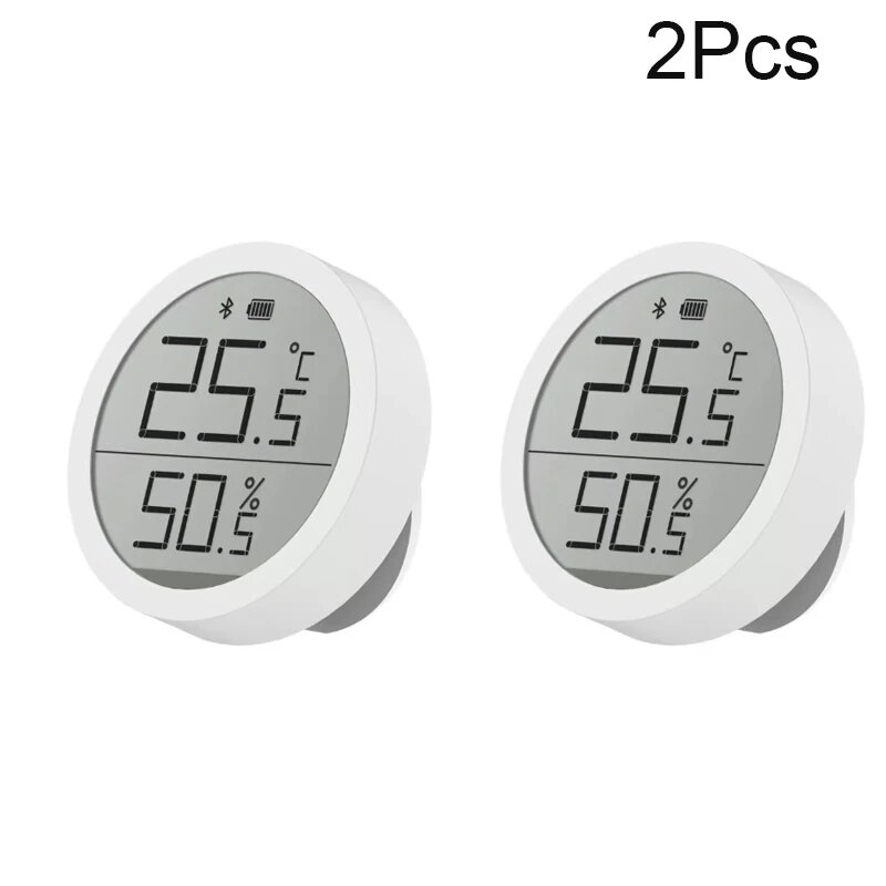Термогигрометр Qingping Bluetooth Lite, 2шт, белый