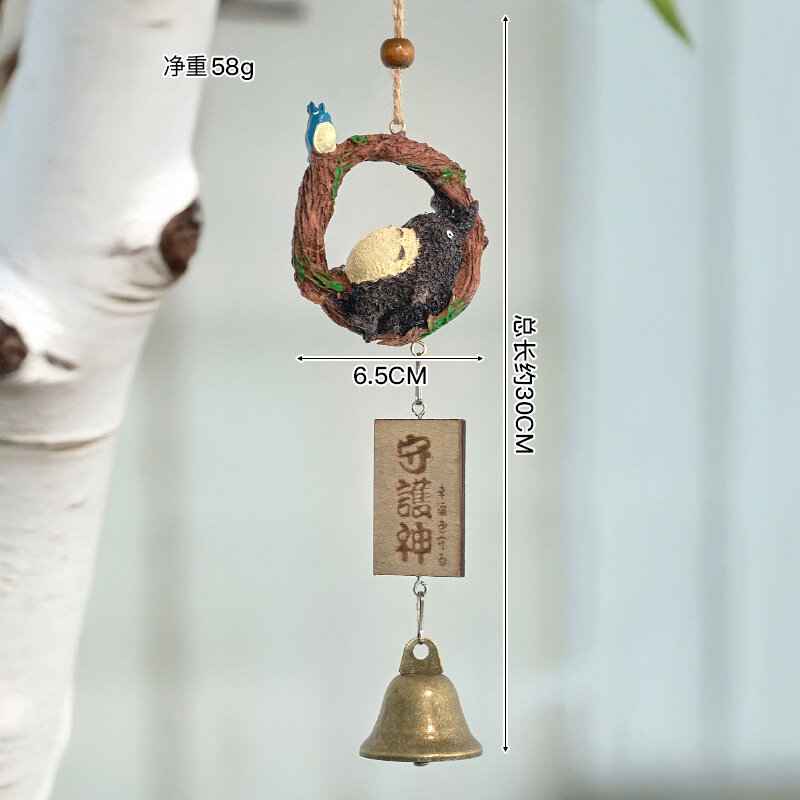 Японский стиль ветрового колокольчика, подвесное украшение, свежий медный колокольчик, креативное уличное звучание, колокольчик для декора, исцеляющий DIY колокольчик