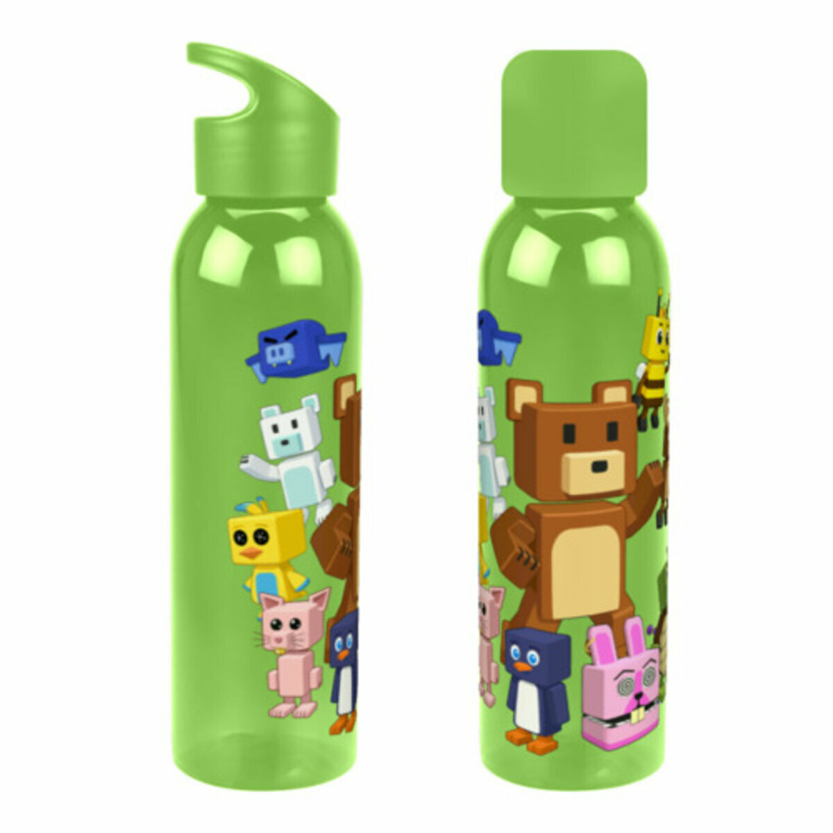 Бутылка для воды «super bear adventure игрушки супер беар адвенчер» (зеленый)