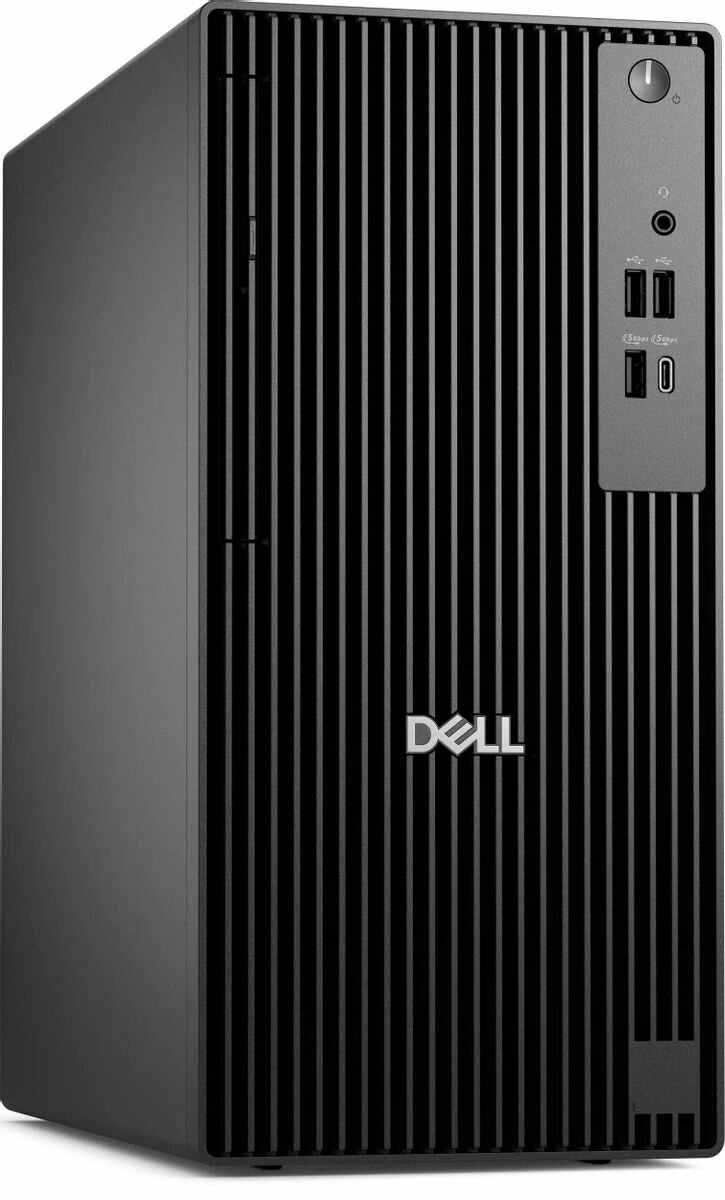 Компьютер Dell Pro Tower QCT1250 Intel Core i5 14500, DDR5 8ГБ, 512ГБ(SSD), Intel UHD Graphics 770, Windows 11 Pro, черный PRO-5010