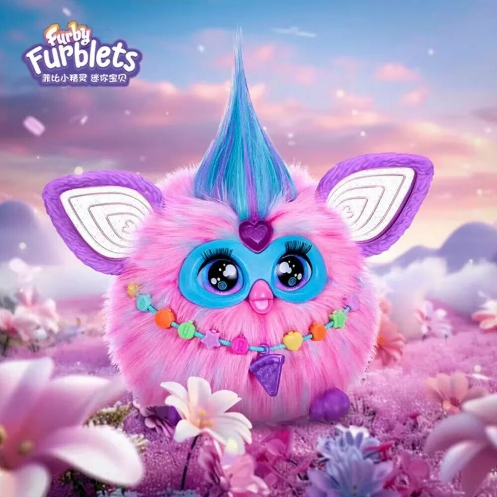 Hasbro Furby Furblets Plush Toy Ферби Интерактивные плюшевые игрушки с голосовой активацией и модными аксессуарами