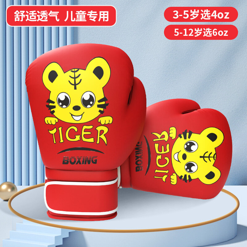 Детские спортивные боксерские перчатки, профессиональный набор для мальчиков и малышей, комбинированные перчатки для спаррингов и тренировок по боксу.
