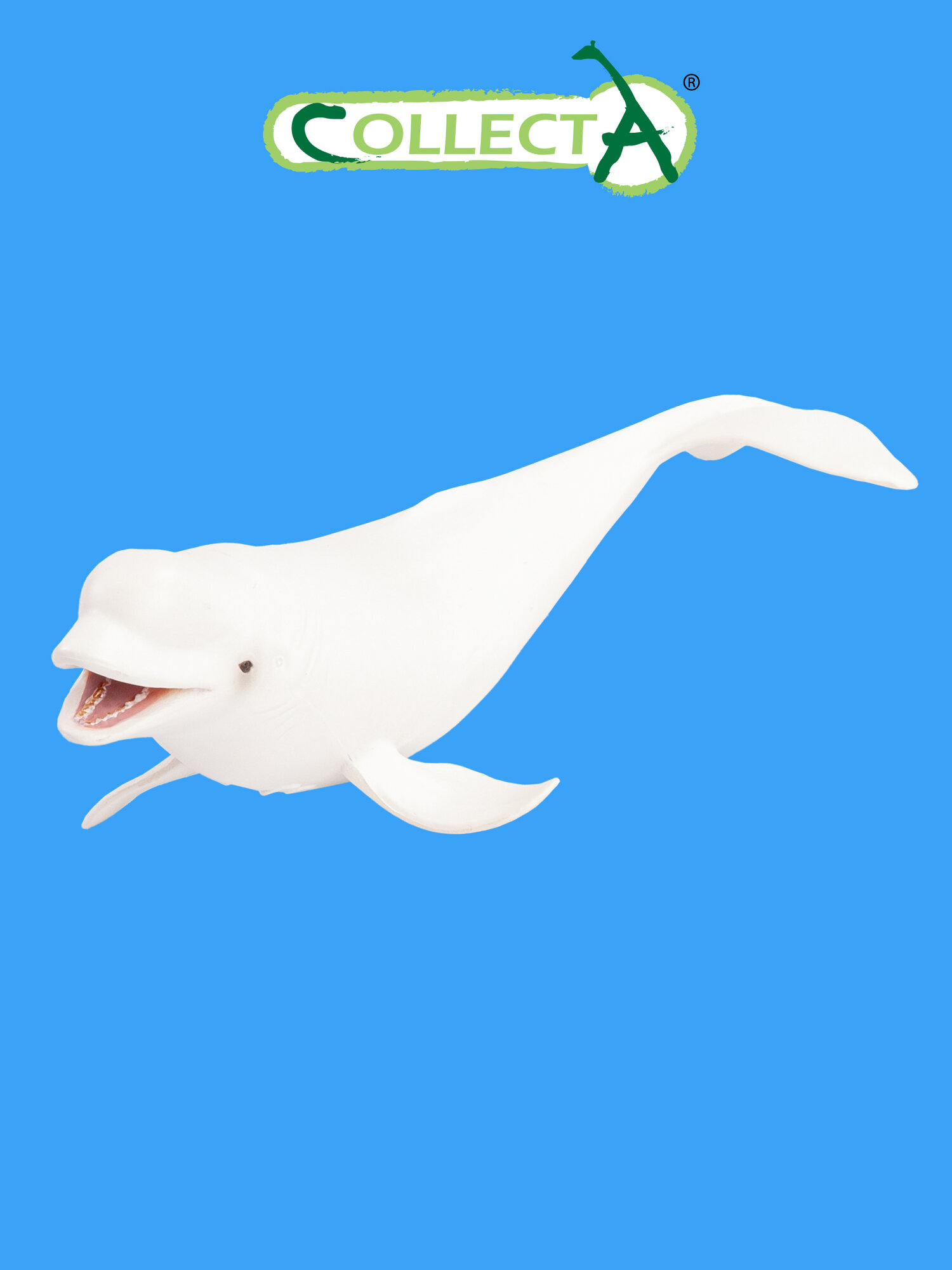 Фигурка морского животного Collecta "Белуха" высота 5 см, 88568b