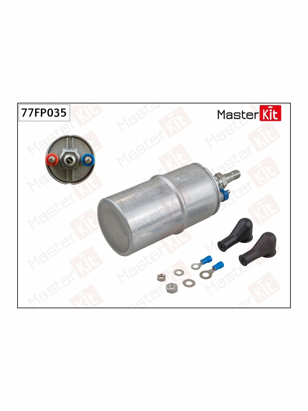Насос топливный для а/м AUDI 80, 100, 200 / Ауди 80, 100, 200, MASTERKIT 77FP035