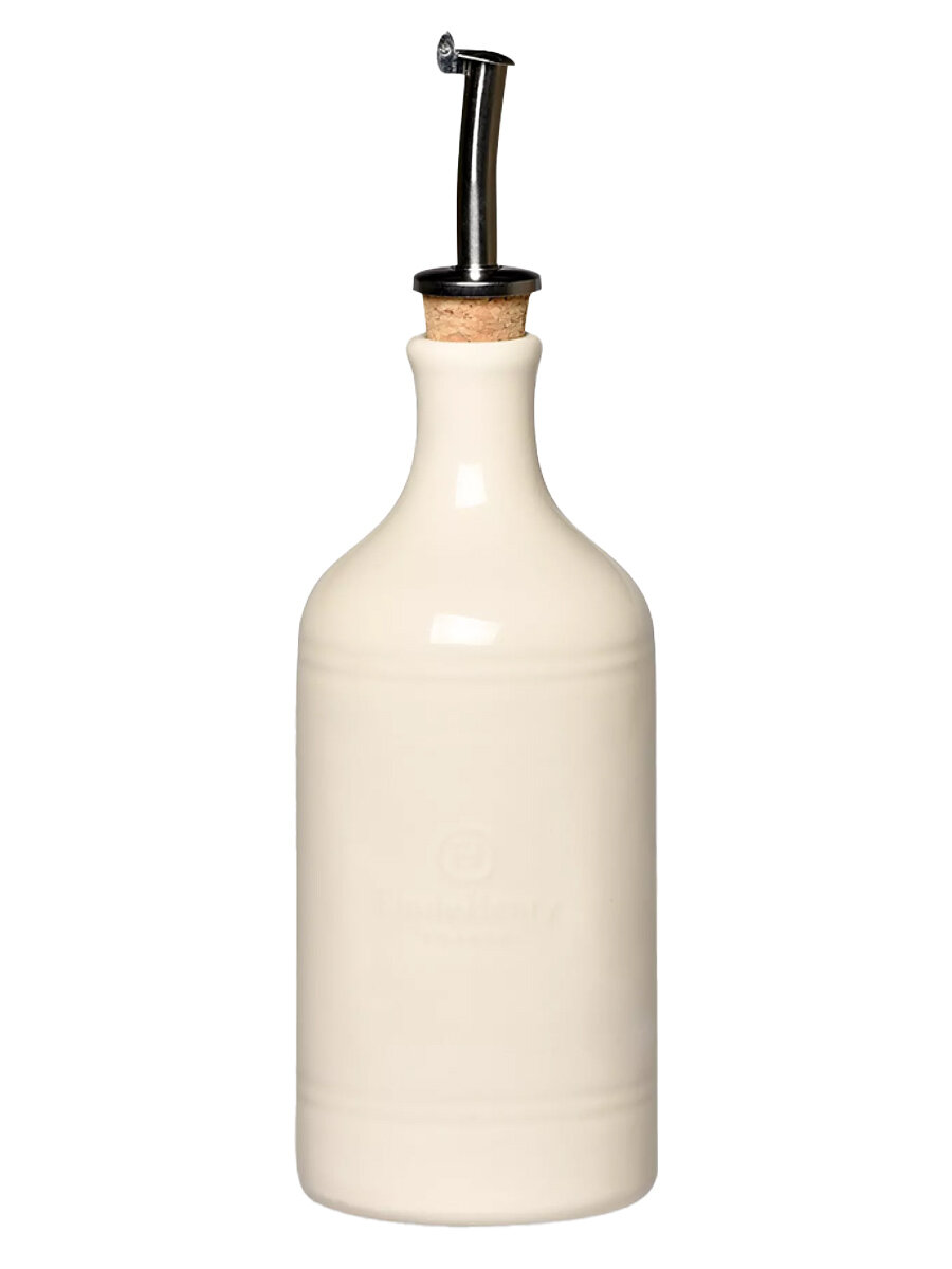 Бутылка для масла и уксуса Emile Henry Natural Chic, 400 мл, керамическая, цвет крем
