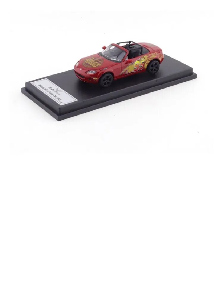 Машинка металлическая Kоллекционная модель DCT 1:64 Mazda MX-5 Racing Version Red