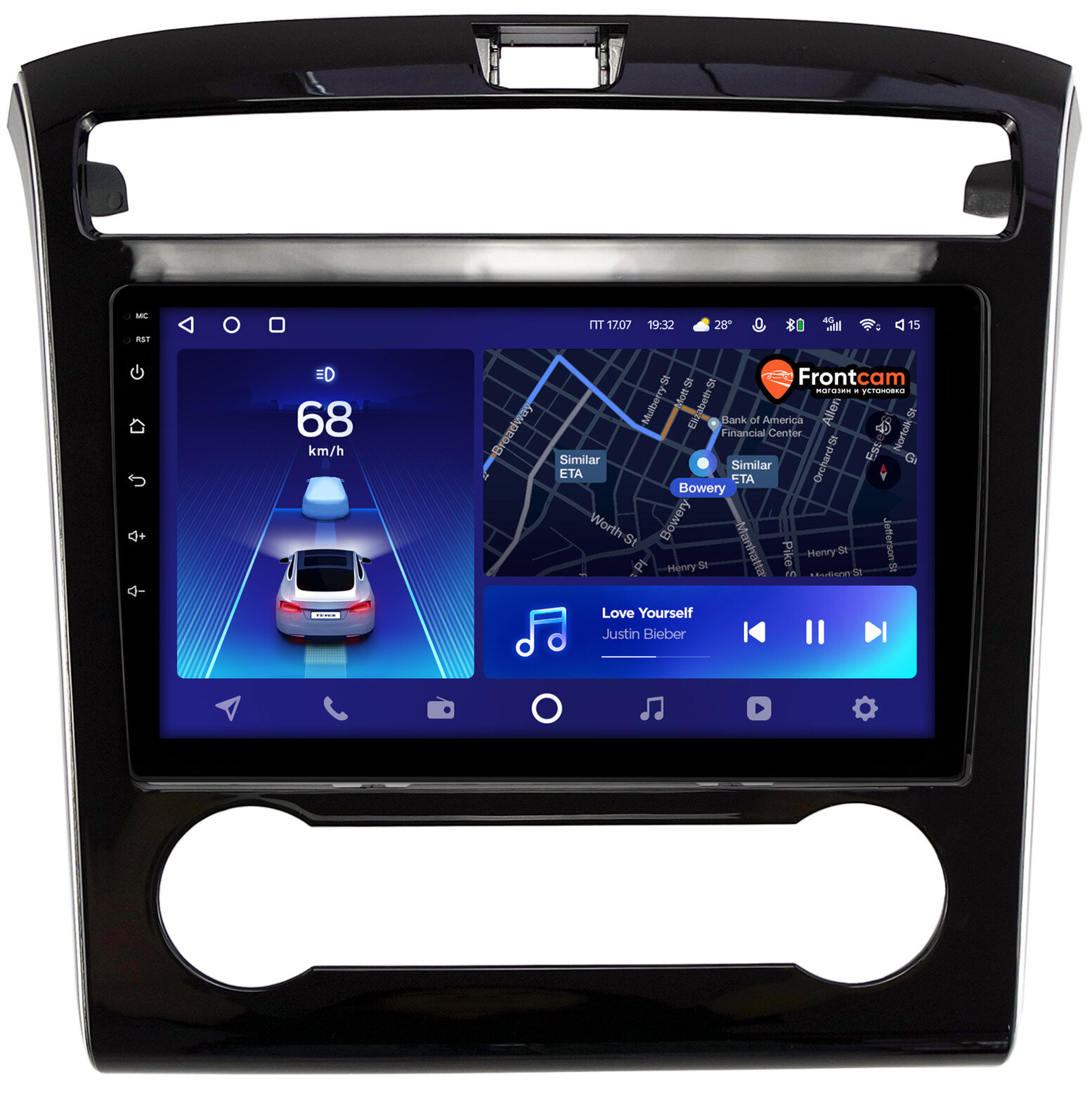 Штатная магнитола Teyes CC2 PLUS 4/64 10" RM-10-1302 Hyundai Tucson 4 2020-2024 (авто без климат-контроля) Android 10 (4G-SIM, DSP, QLed)