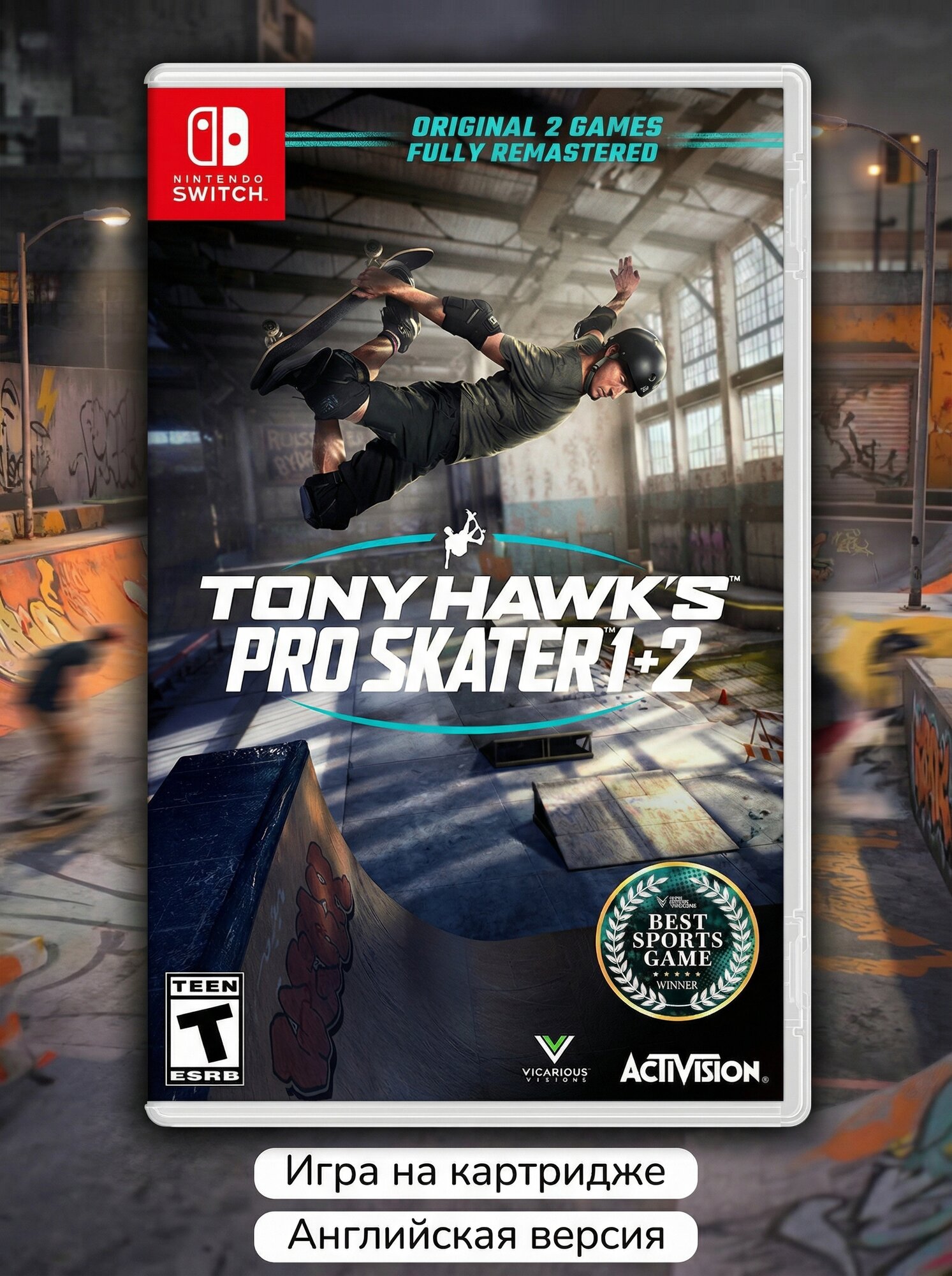 Игра Tony Hawk's Pro Skater 1 + 2 Nintendo Switch