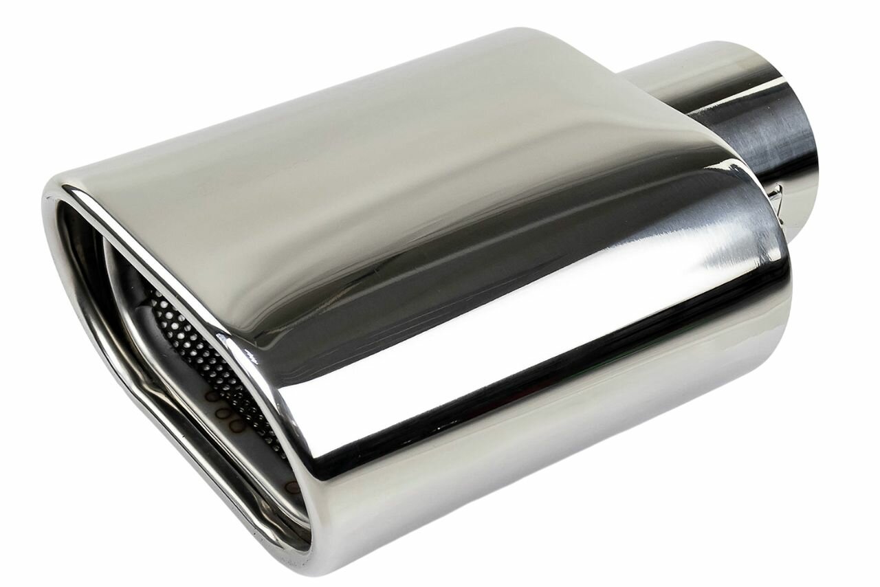 Овальная насадка глушителя Sal-Man HJ-US0061A d122х69ммиз нержавеющей стали