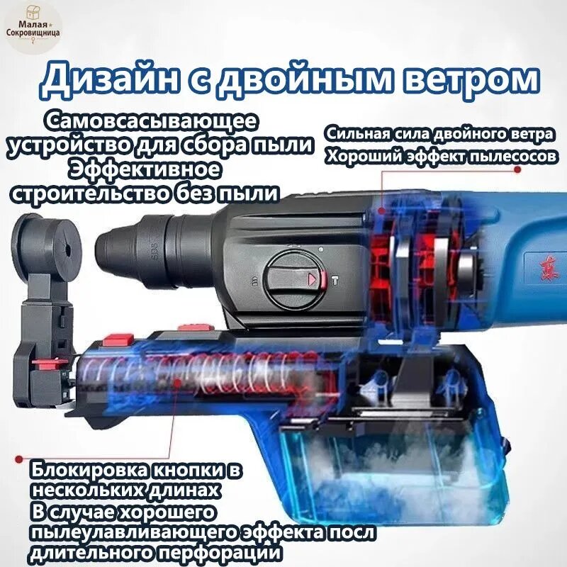 Перфоратор DongCheng GBH 2-23 REA Professional с пылесборником