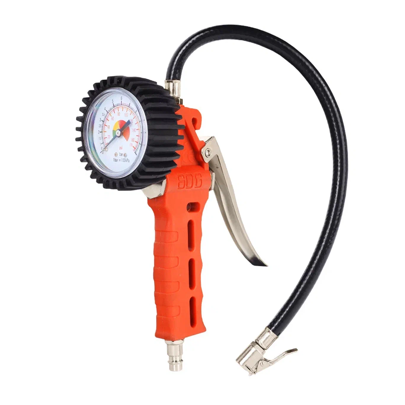 Профессиональный пистолет для накачки шин PATRIOT GN 60 G с манометром, 8 бар