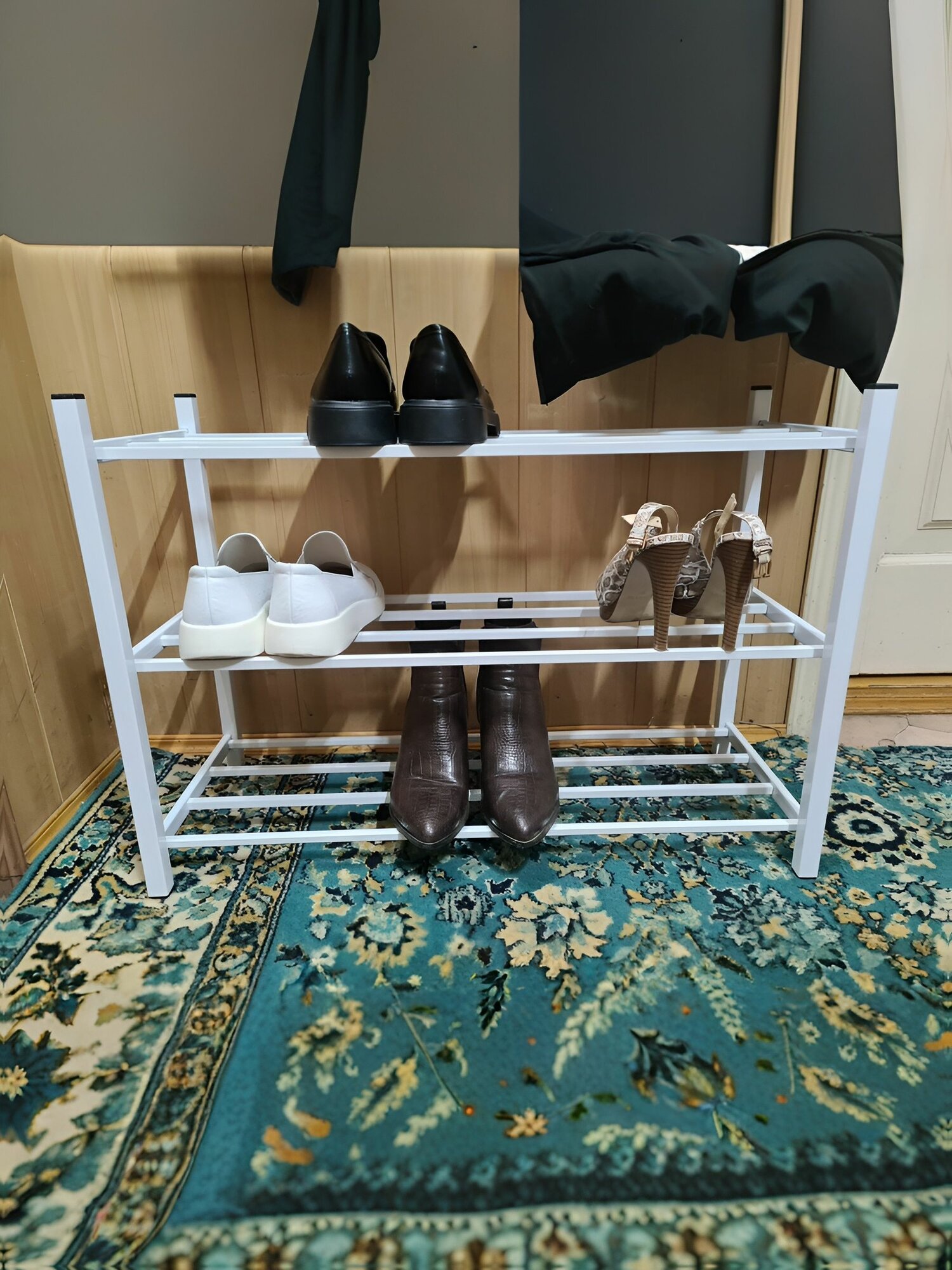 Обувница металлическая Нева-3/70 подставка для обуви 710х285х498 мм