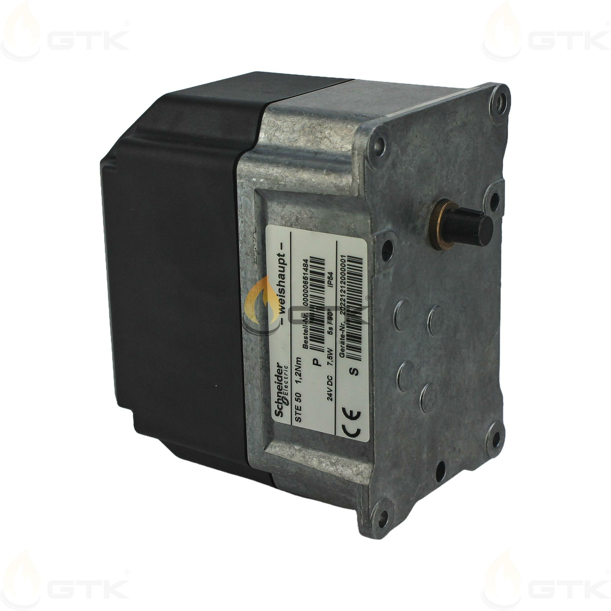 Сервопривод Weishaupt STE 50 1,2 Nm, 651484