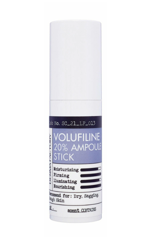 Derma Factory Стик-сыворотка для упругости кожи лица - Volufiline 20% ampoule stick, 10г