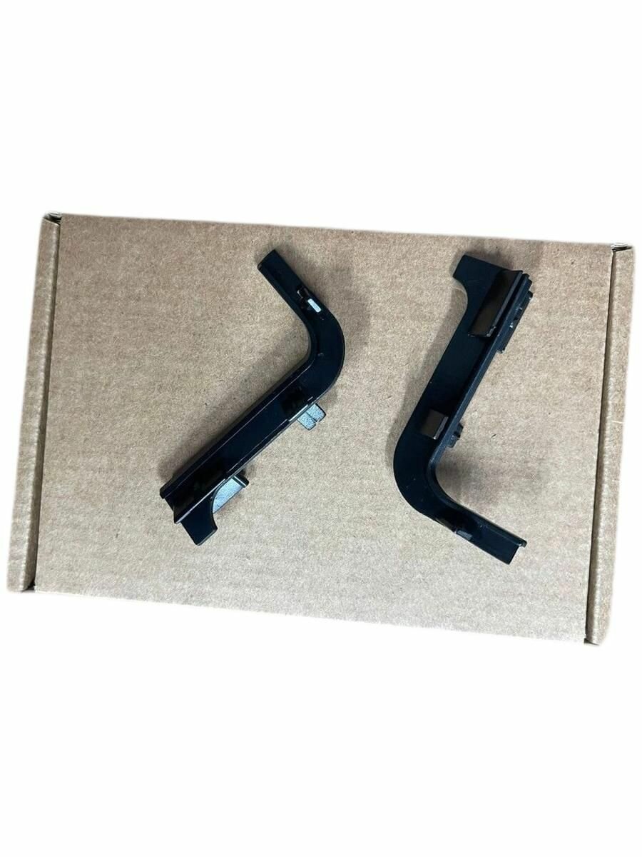 Комплект угловых элементов 90 (внешний+внутренний) Г-образного профиля FRM9200 Gola FIRMAX(2 части), пластик, черный