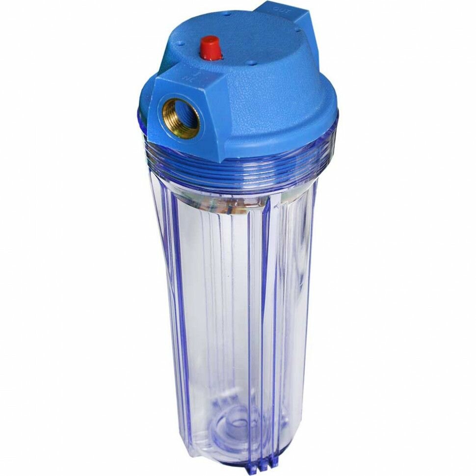 FIL Фильтр магистральный FH10SL-1/2 для холодной воды ITA-10-1/2" (прозрачный корпус) (ITA)