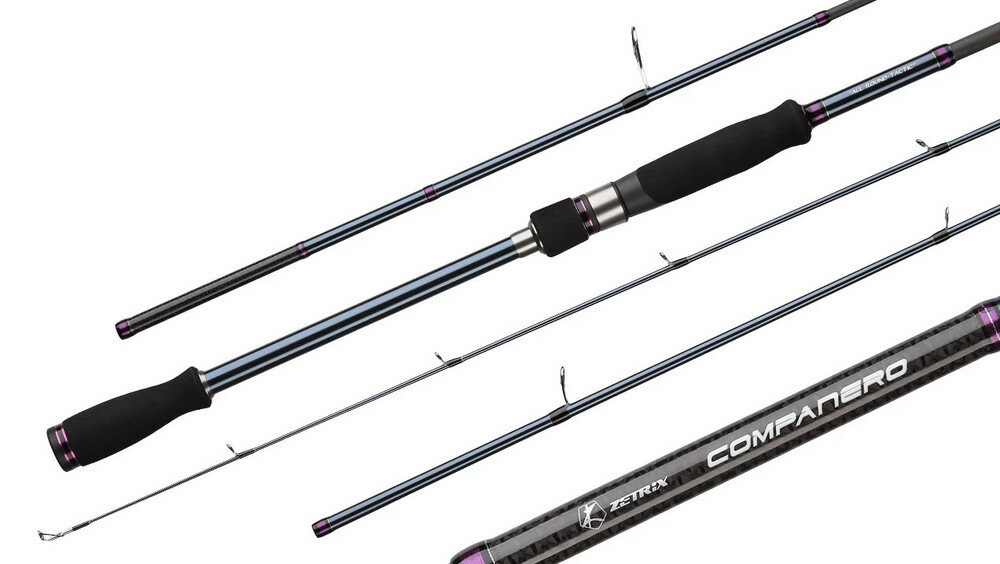 Спиннинг Zetrix Companero CNS 804H Trophy Hunting тест 16-60 г длина 244 см
