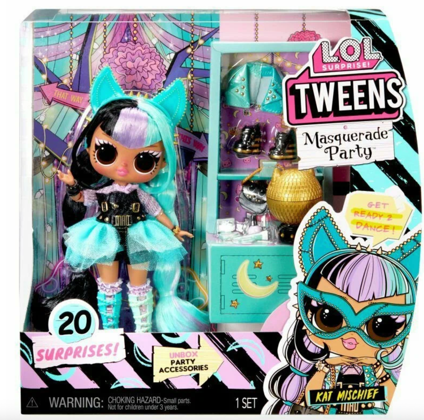 Кукла LOL Surprise Tweens Kat Mischief