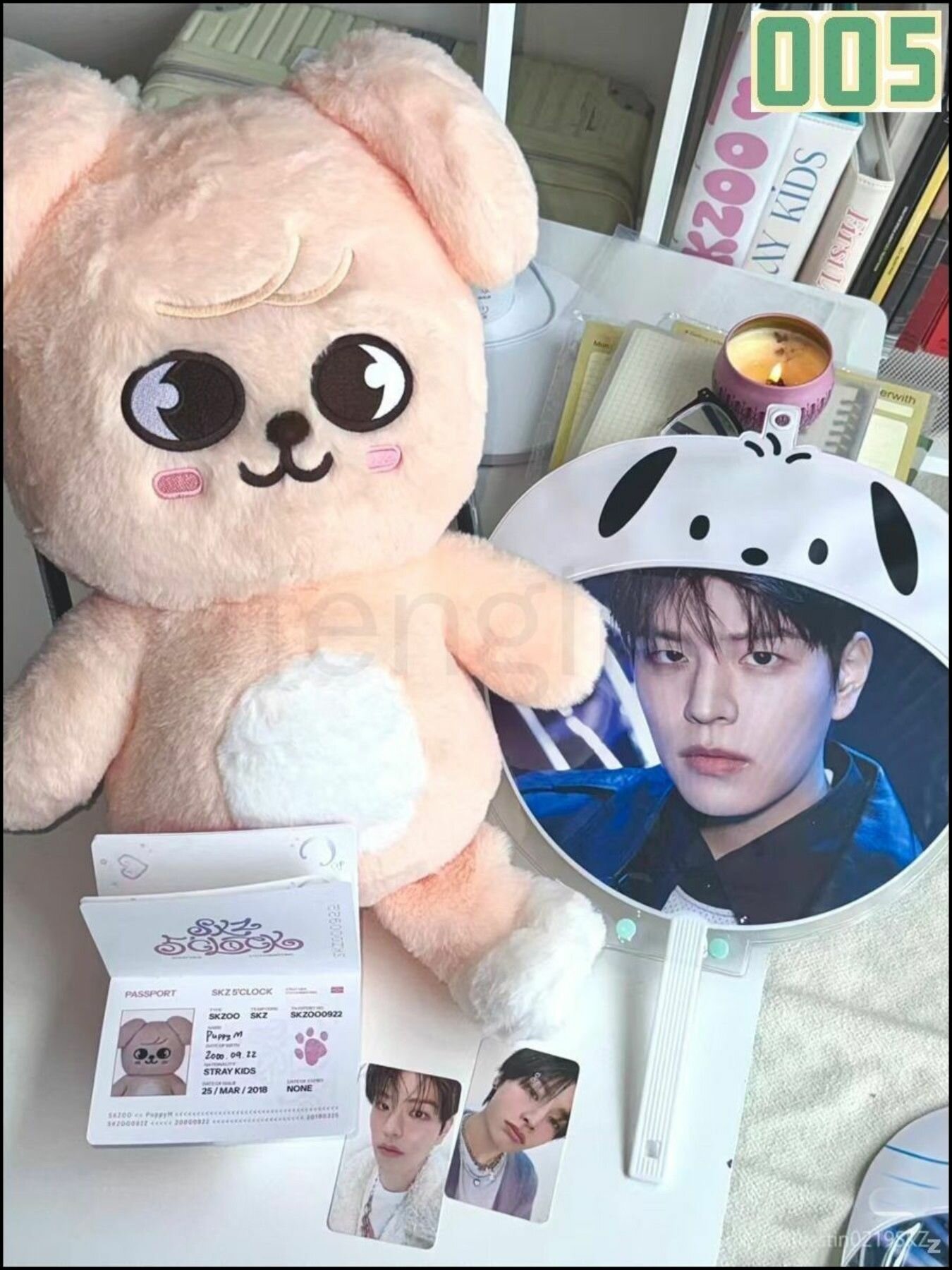 SKZOO 50cm Сидящая Кукла Straykids KARMA
