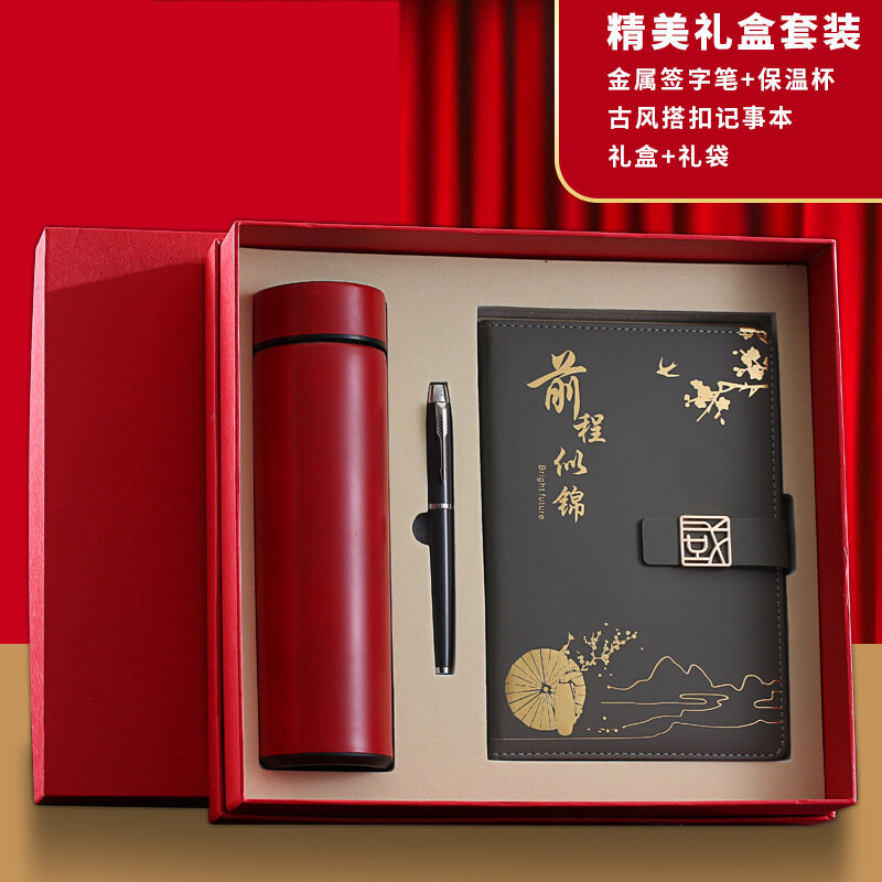 Утолщенный блокнот А5 с застежкой, набор для студенческого дневника, рабочий блокнот, винтажный ретро-блокнот для ношения с собой.