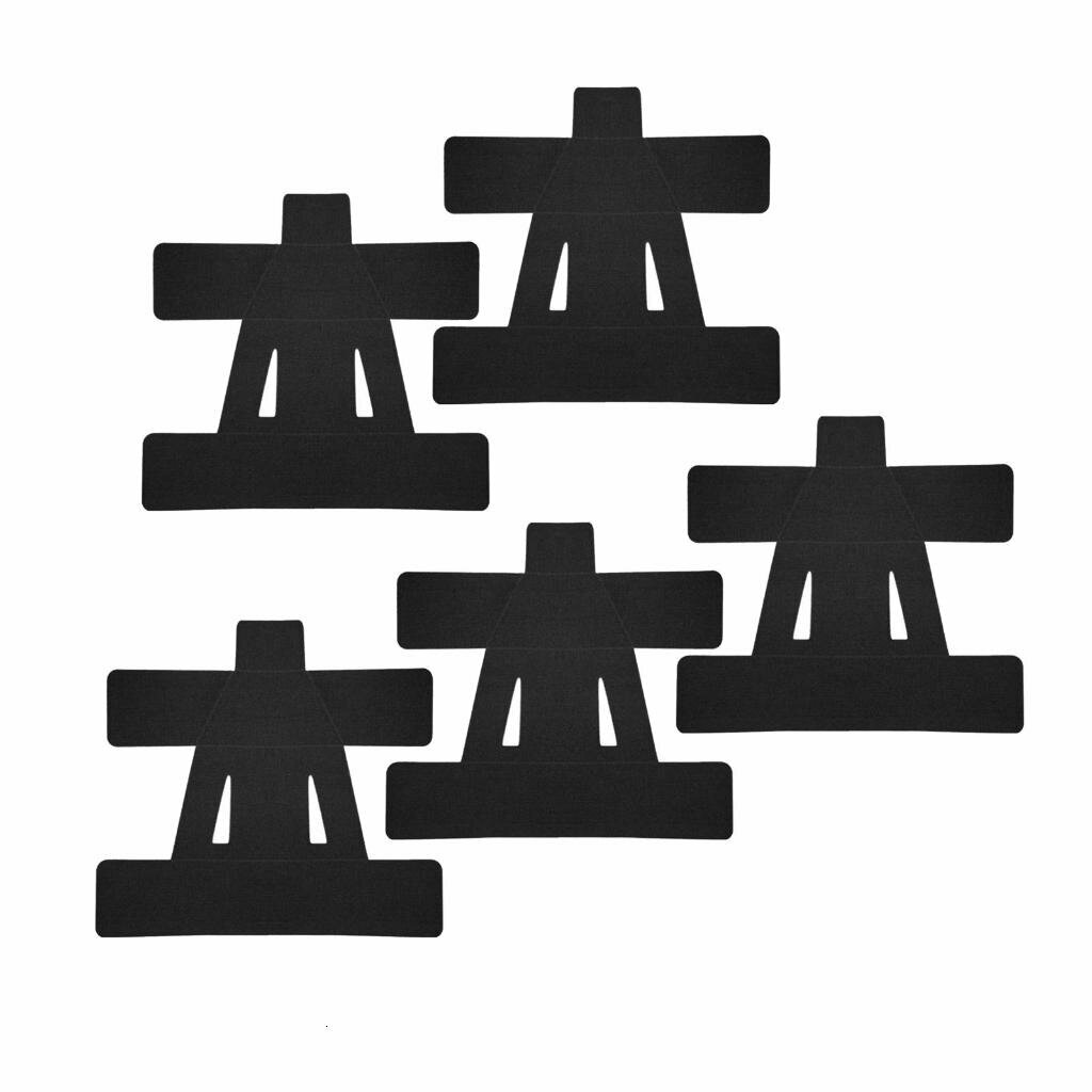 Кинезио-тейп для плеча, 5 шт, Черный