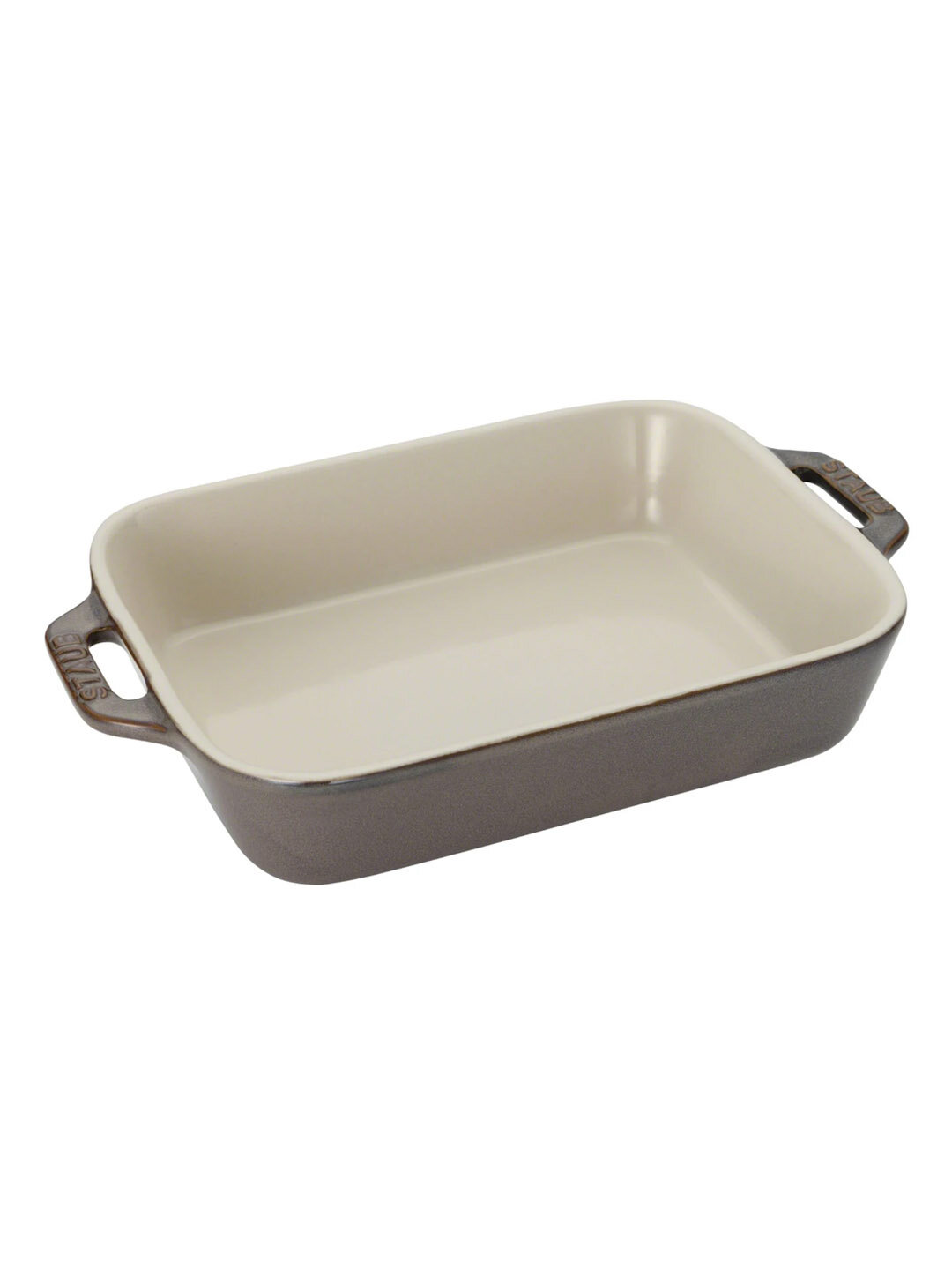 Форма для запекания Staub Ceramic 25,6x16,6см, античный серый