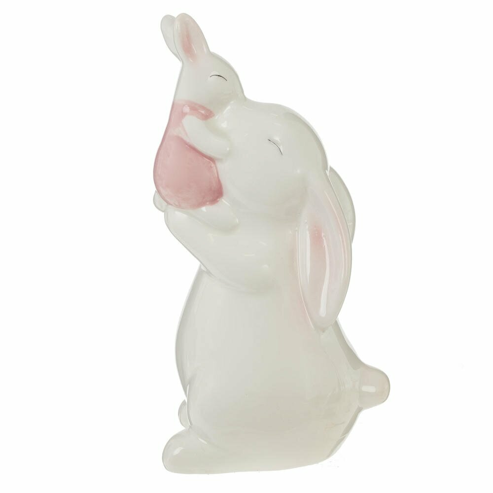 Фигурка декоративная Зайцы, 8,5х9,5х18 см KSM-818465