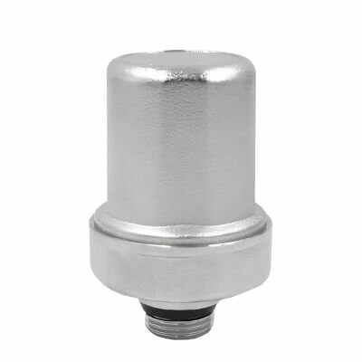 Клапан подпиточный TIM 1/2" (корпус - латунь с манометром)