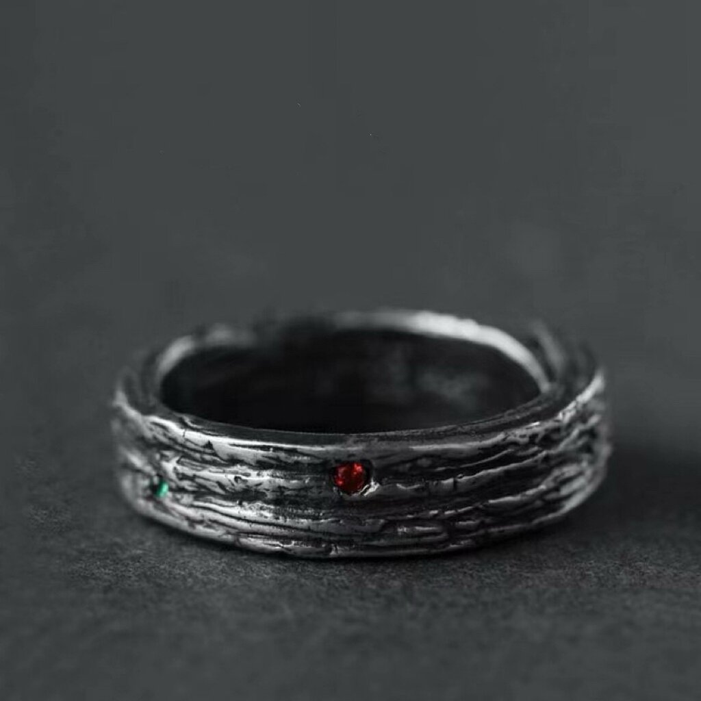 Кольцо-кулон, циркон