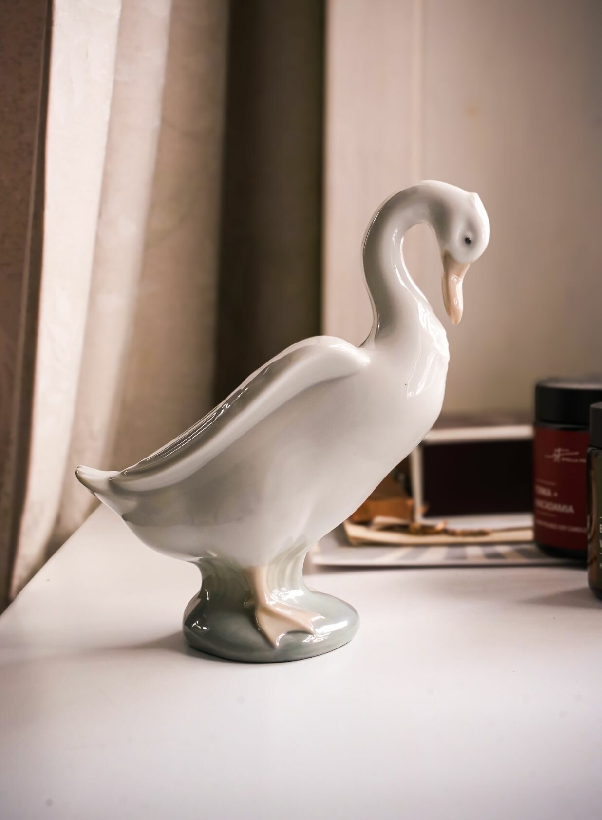 Статуэтка гусь Nao By Lladro, Испания, 1970-1980 гг.