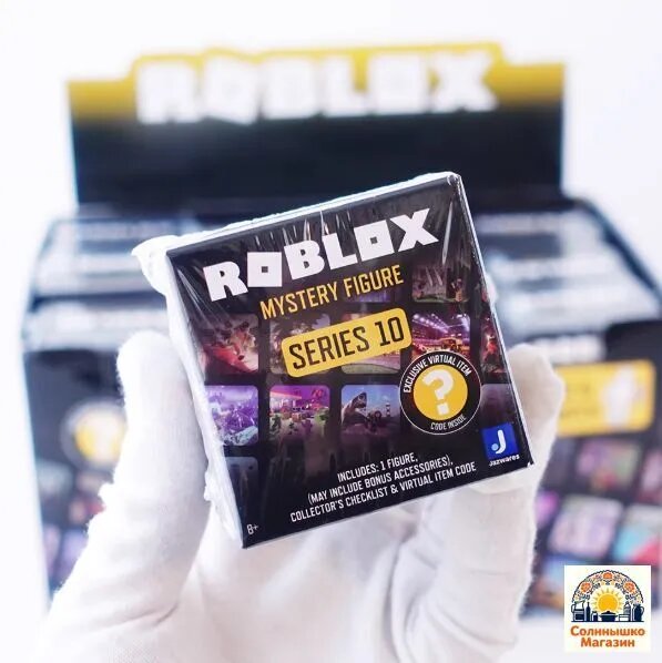 Roblox - Серия коробок Mystery Figure Series 10, небольших скульптур с Code, пластик, для мальчиков и девочек, коллекционная