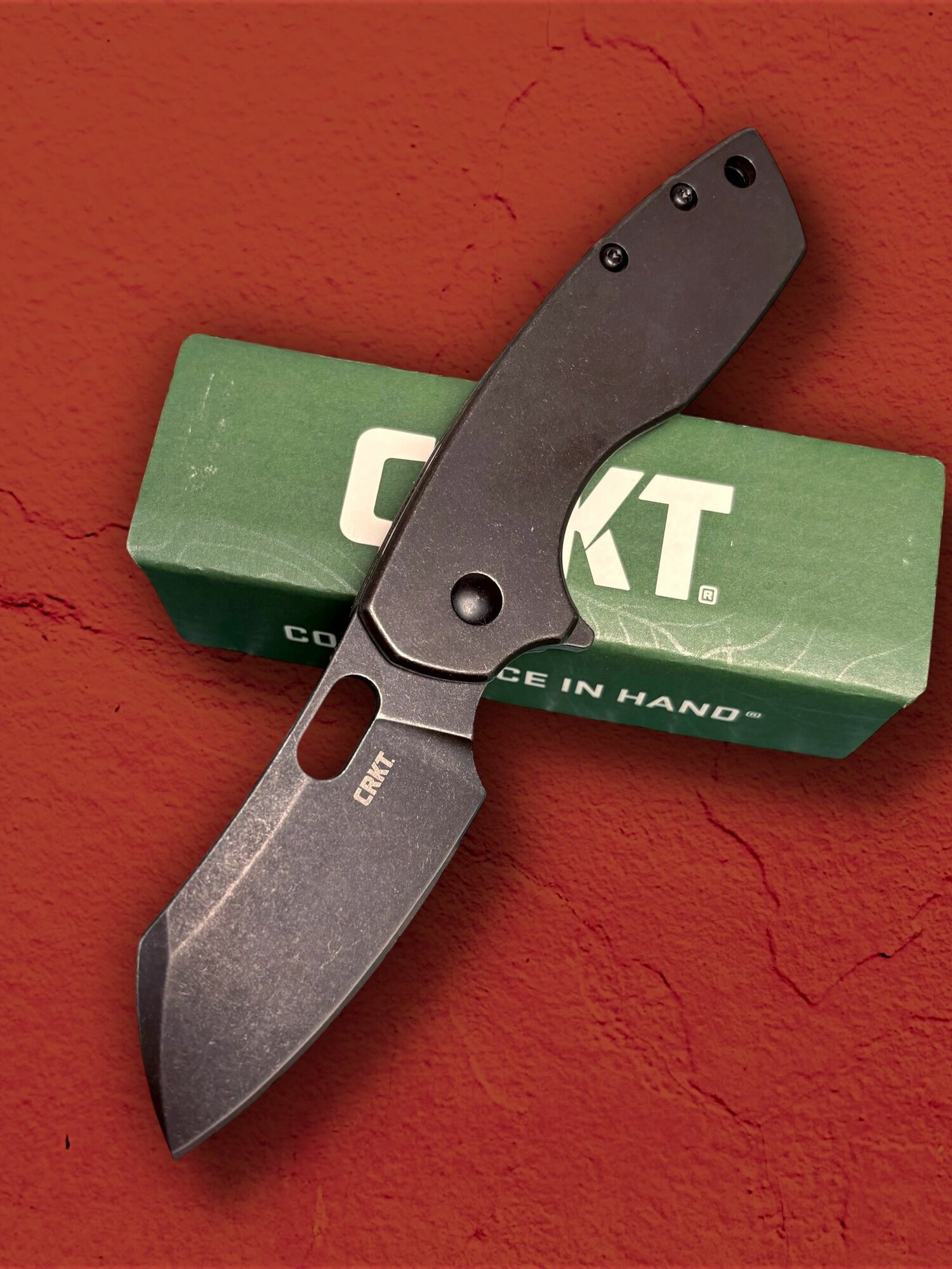 Складной нож CRKT Pilar Large Black, 5315KS
