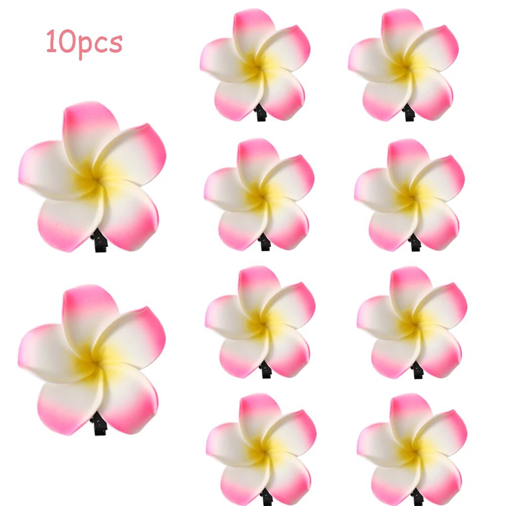 Заколки для волос Плюмерия Partigos 9cm, pink