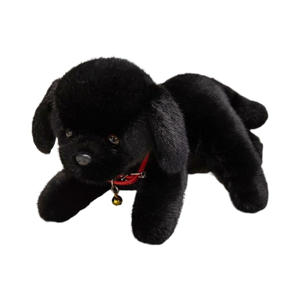 Плюшевый щенок лабрадора, 33 см, Черный