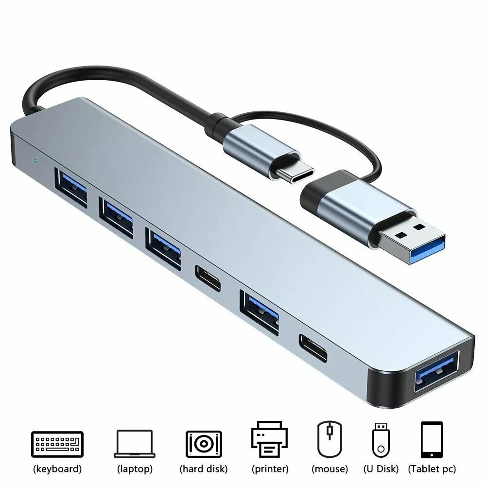 Концентратор usb c — фото 1